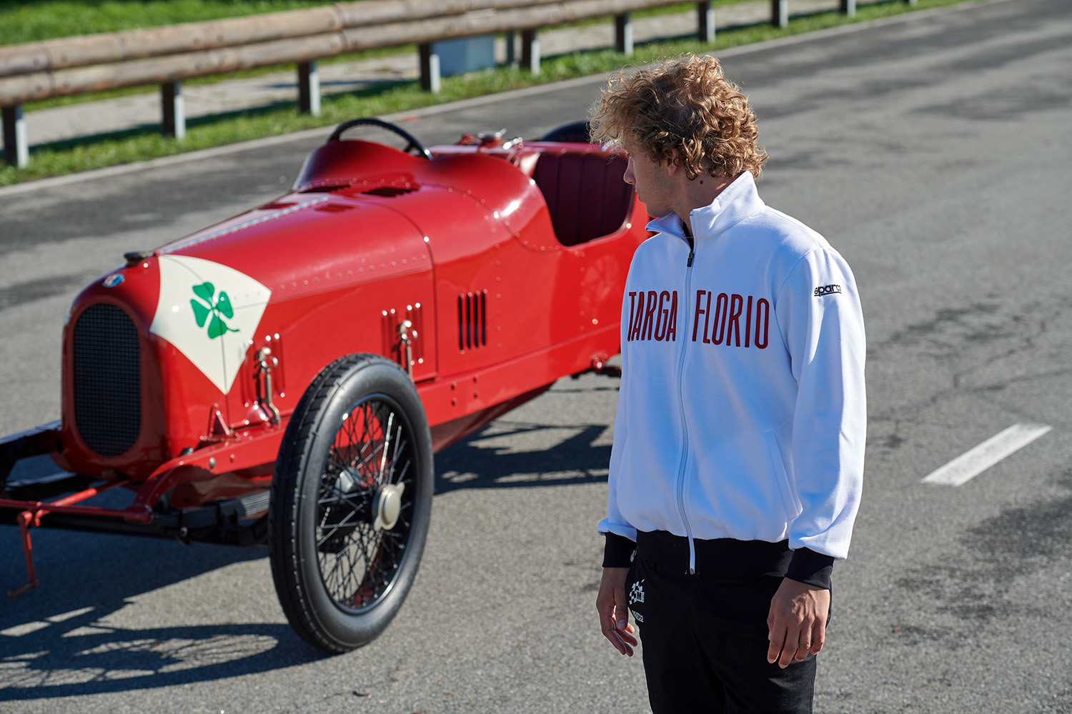 Sparco Fullzip Sweatshirt Targa Florio | Sparco
