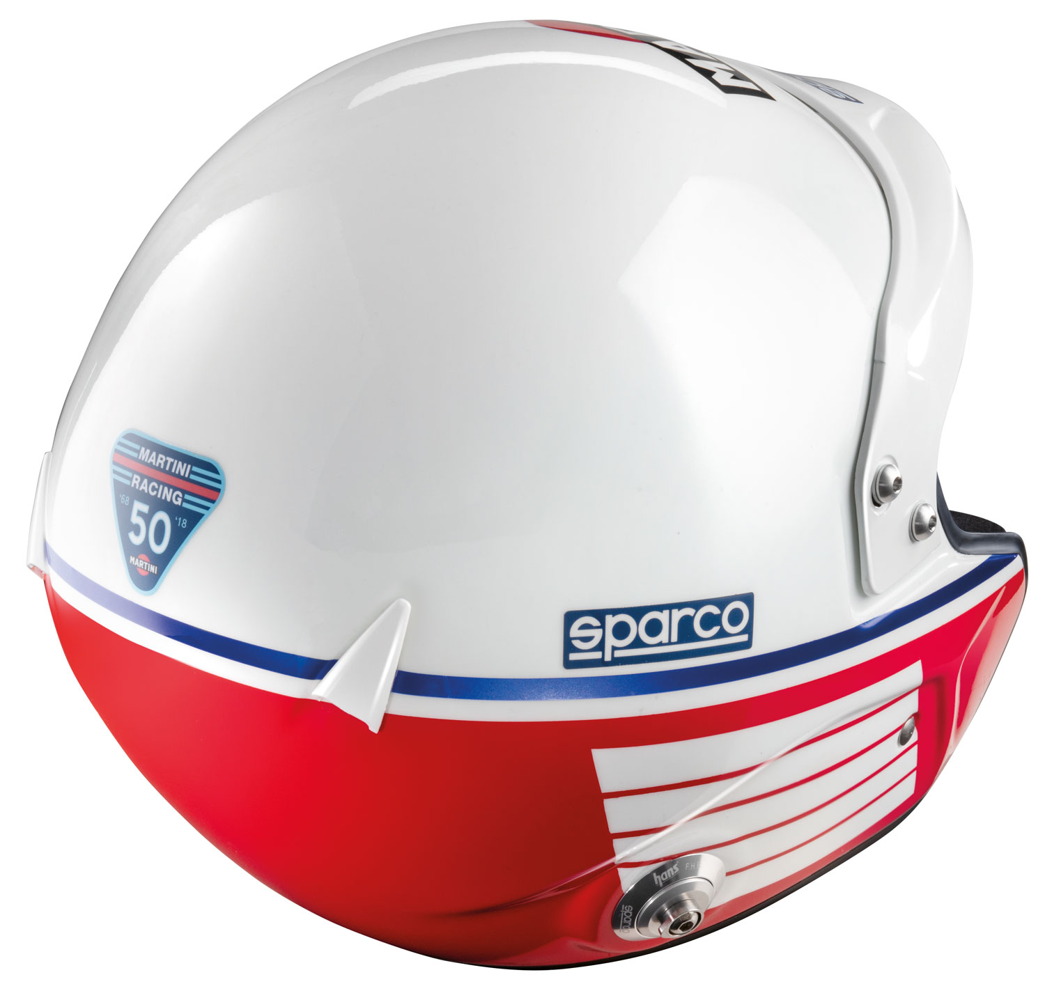 Sparco Helm Martini Racing (Logo-Design)