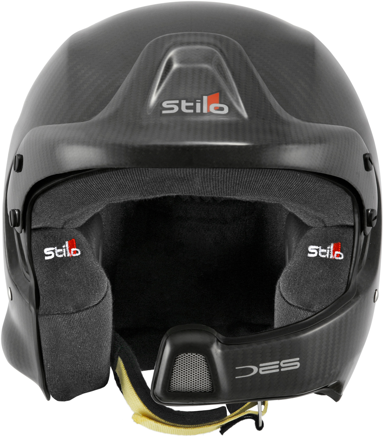 Stilo Helm WRC DES Carbon Piuma Rally, schwarz
