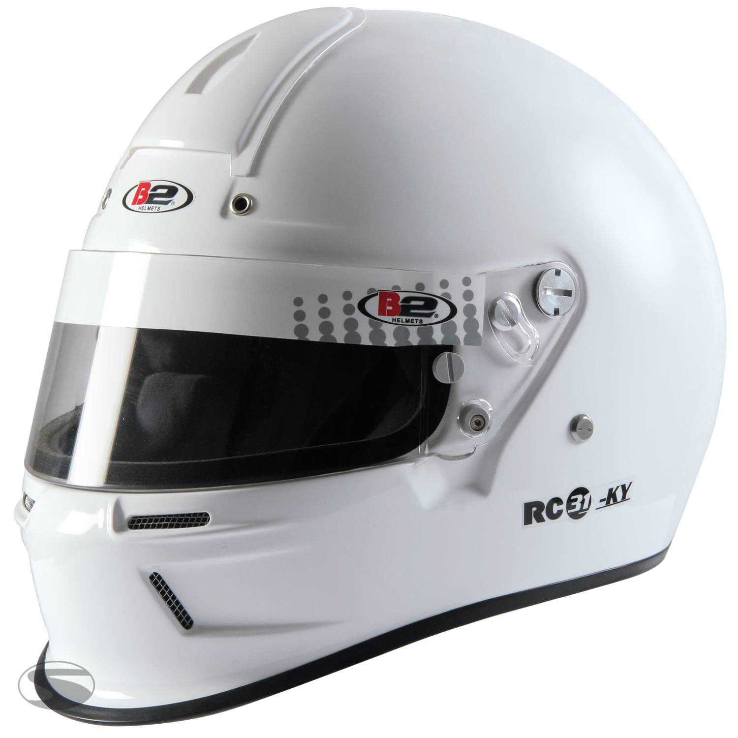 B2 Helm RC31 Karting, weiß