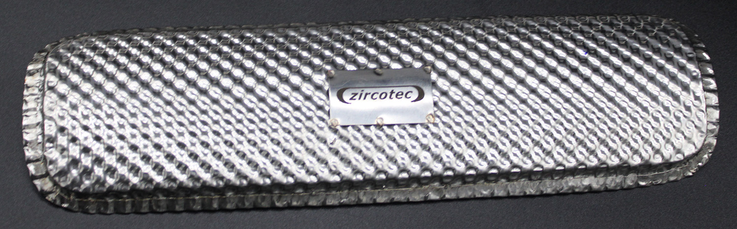 Zircotec Zircoflex Shield R Exhaust Shield Hitzeschutzblech
