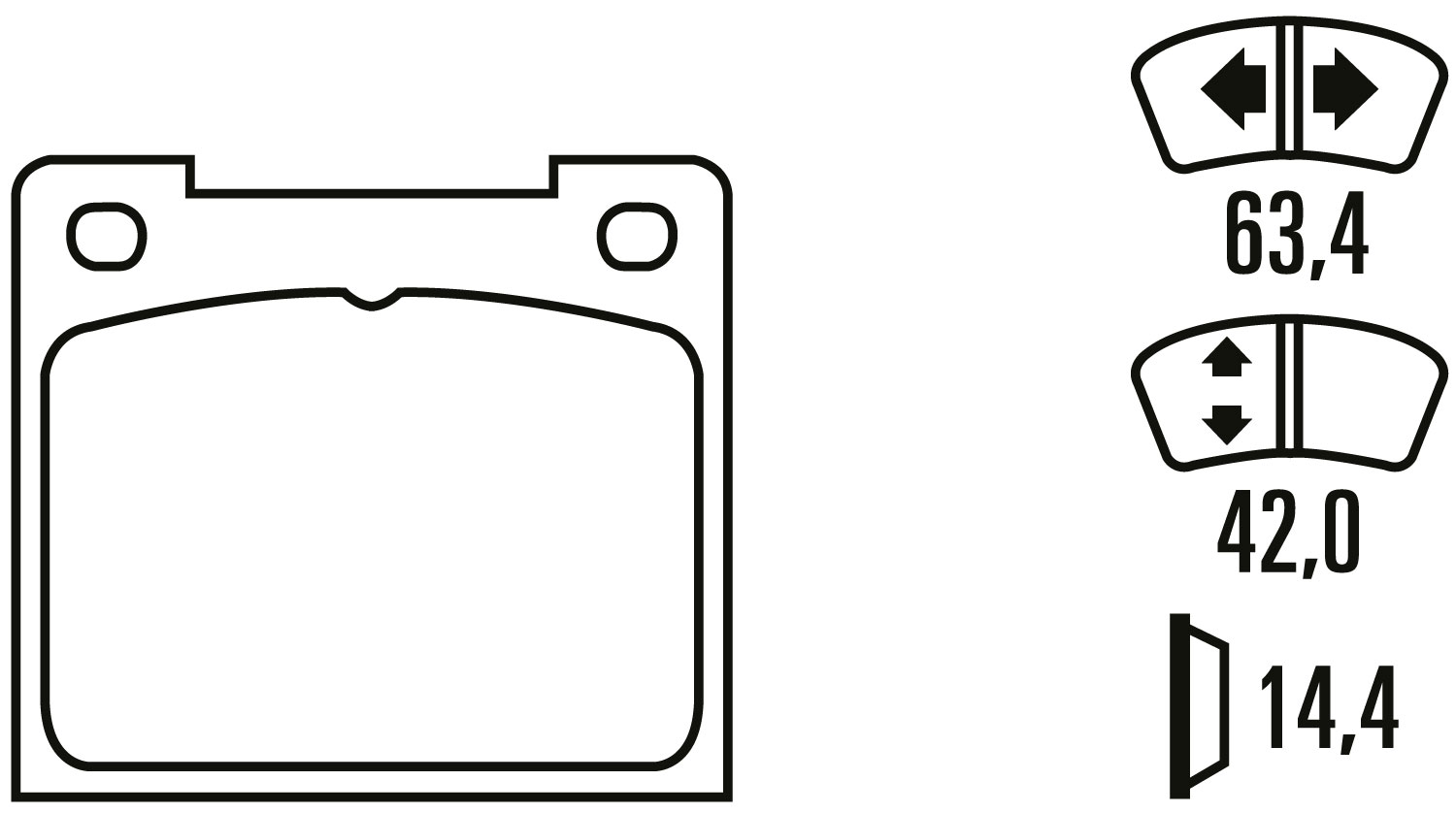 Ferodo Bremsbeläge DSUNO